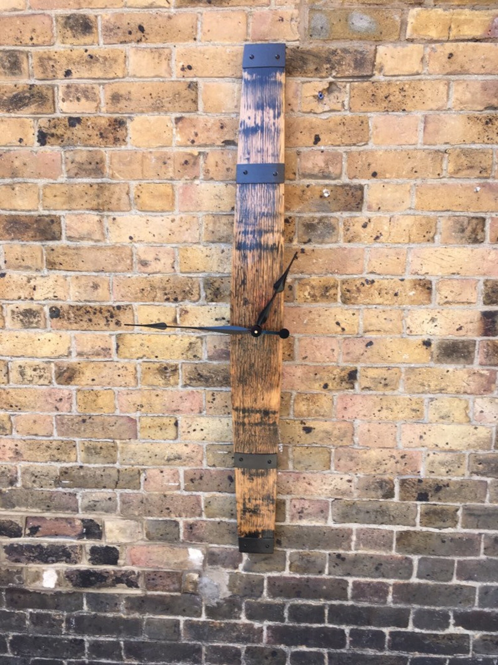 Large Whisky Barrel Stave Clock - Etsy