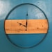 Large Whisky Barrel Ring Clock - Etsy UK