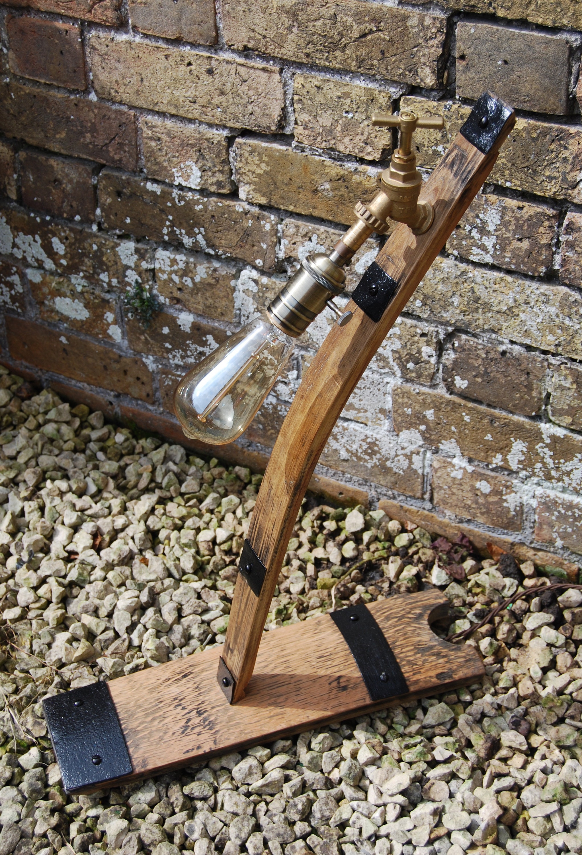 Barrel Stave Tap Lamp - Etsy UK