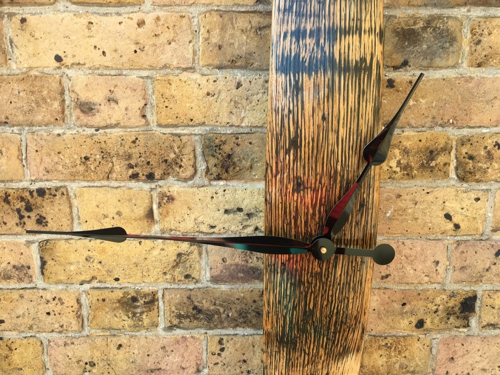 Large Whisky Barrel Stave Clock - Etsy
