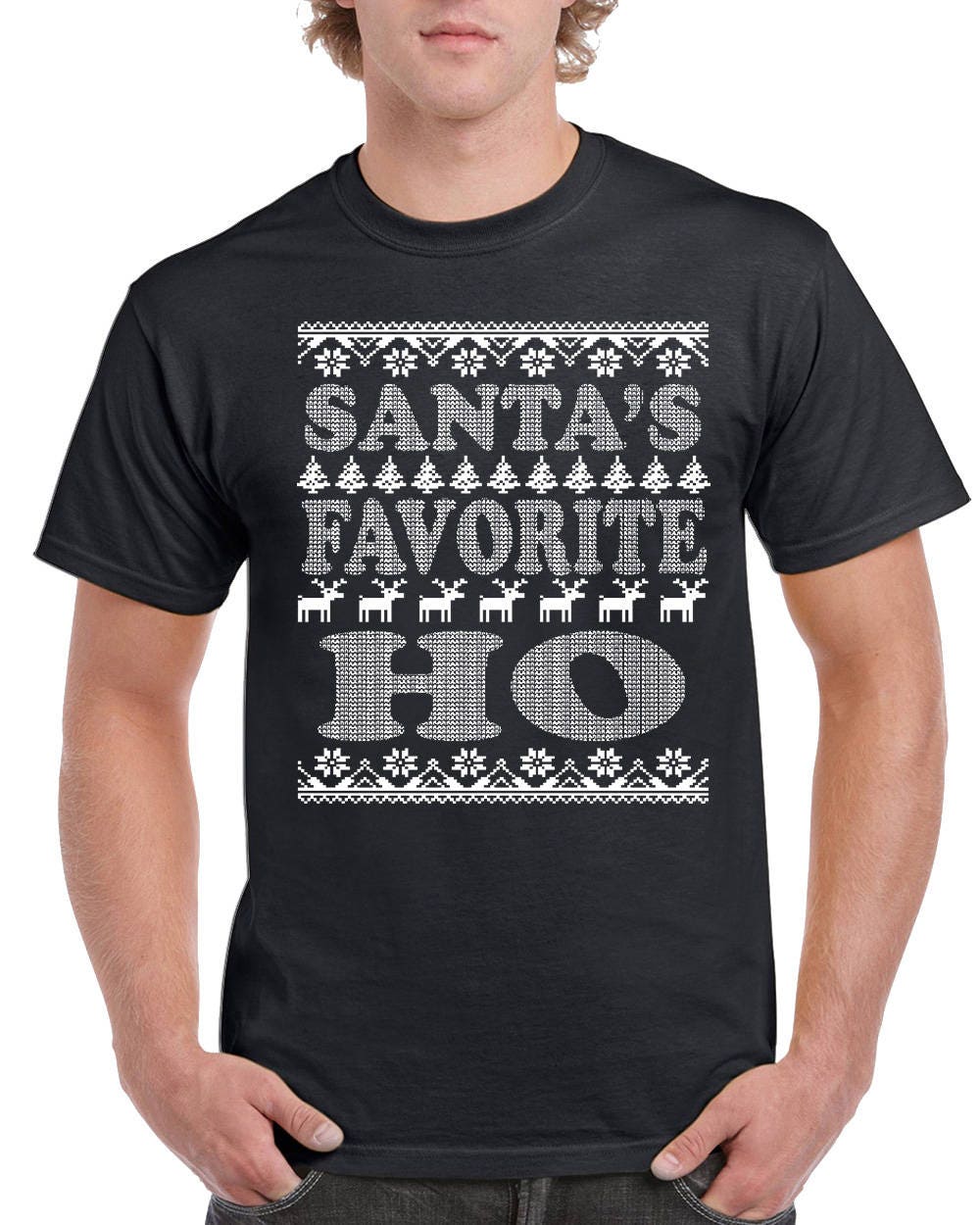 Christmas T Shirts For Men Christmas Ts Shirts Santas Etsy