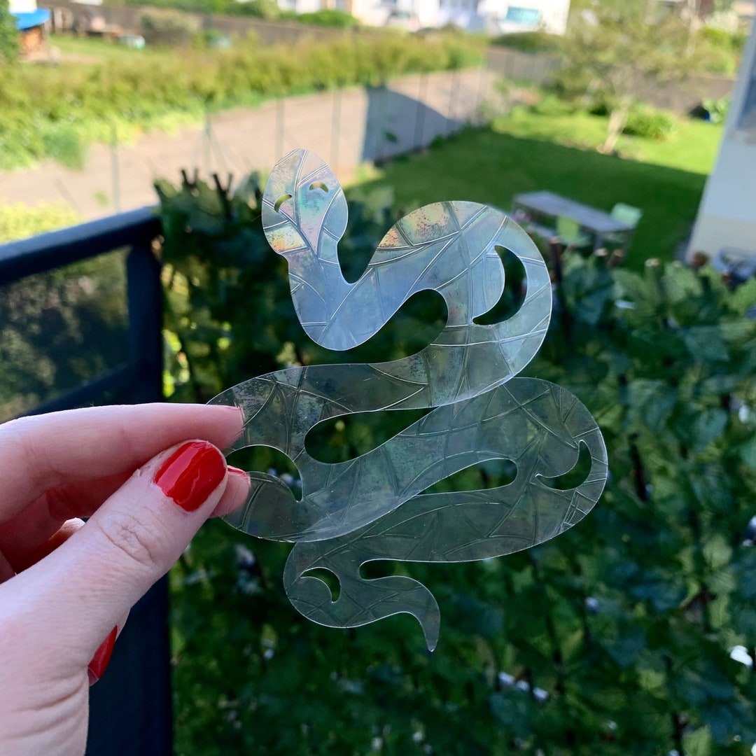 Snake Sun Catcher Sticker Window Suncatcher Sun Catcher - Etsy