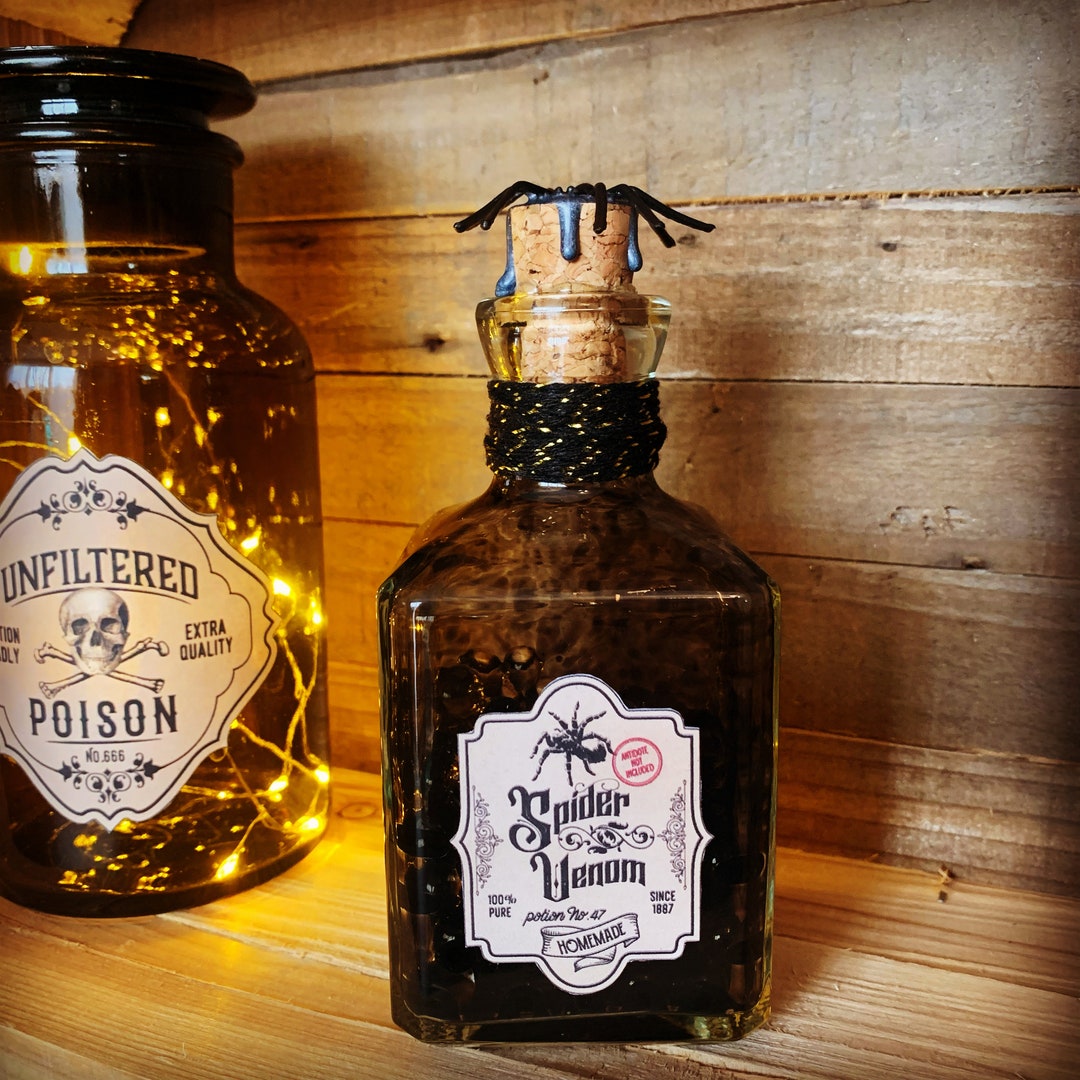Vial of Snake Venom Potion for a Cabinet of Curiosity or - Etsy