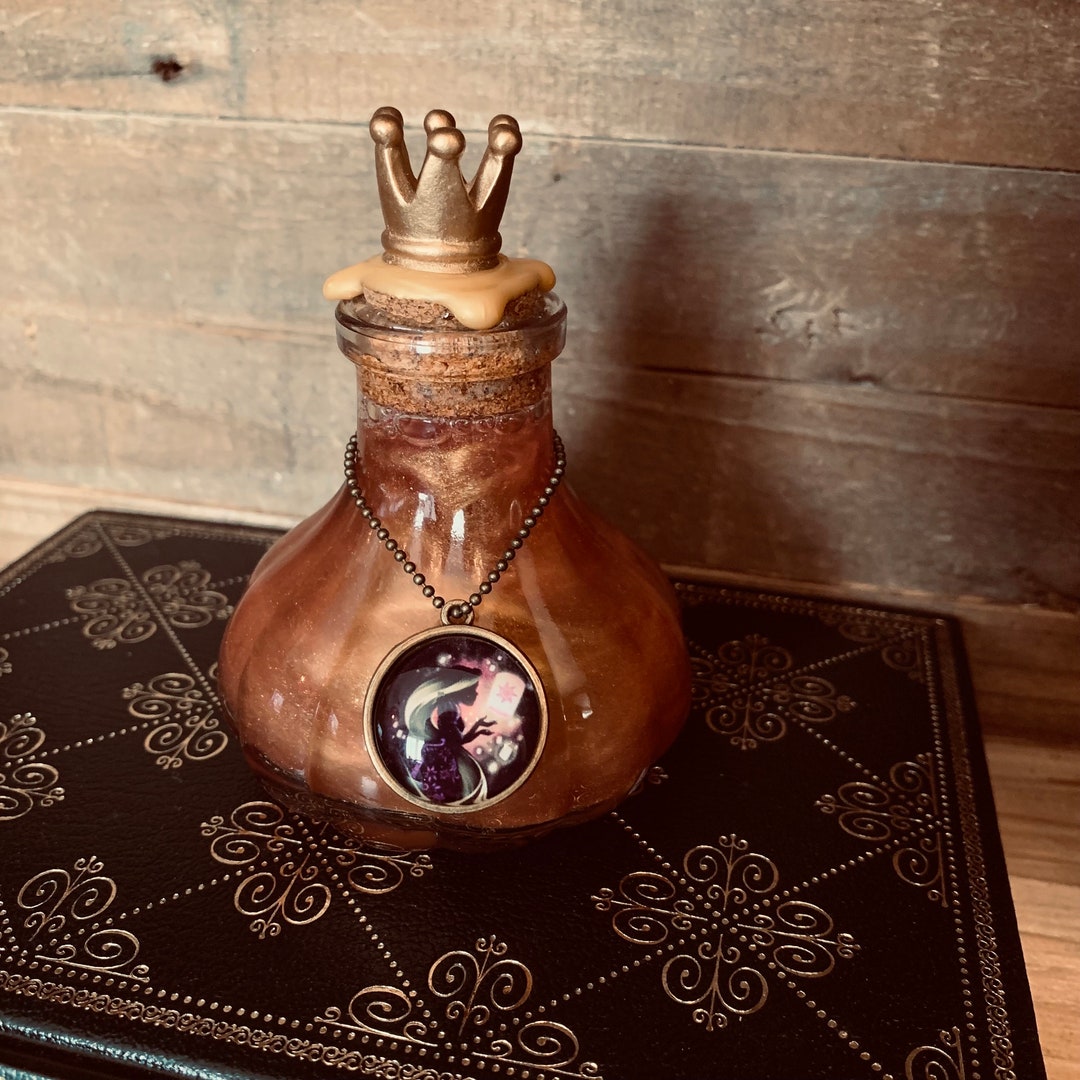 Mini Princess Rapunzel Potion Vial for a Curiosity Cabinet or Wizarding ...