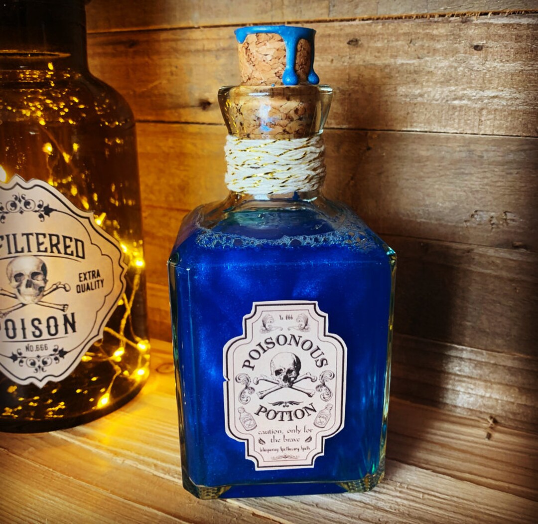 Vial of Poisonous Potion for a Cabinet of Curiosity or - Etsy UK