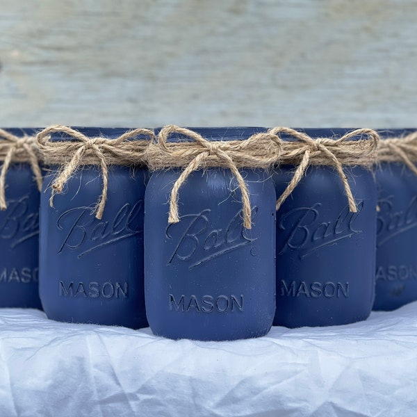 Blue Jars - Etsy