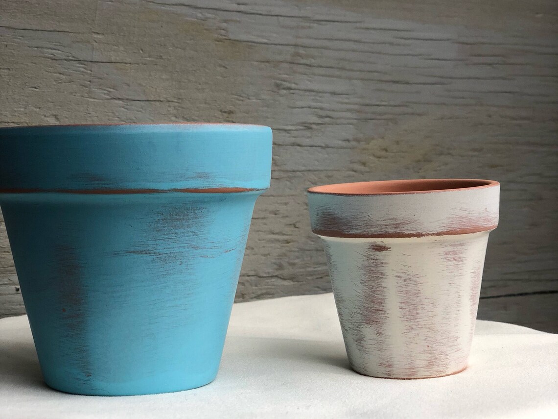 Petite and Mini Terra Cotta Pots - Etsy