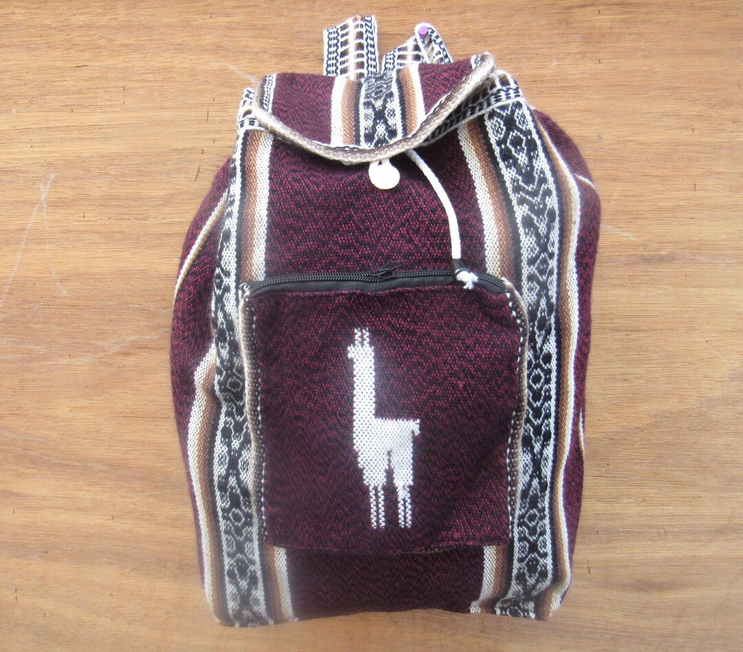 Andes Peruvian Alpaca Backpack - Etsy