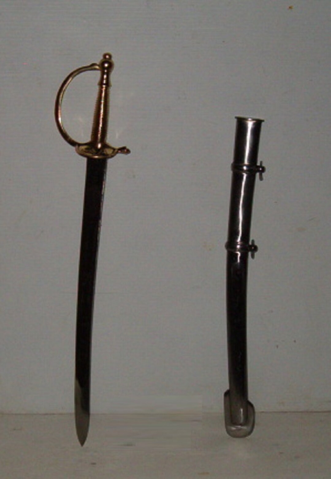 22 Calvary CSA Sword / Saber With Metal Sheath and Etched Blade, Battle ...