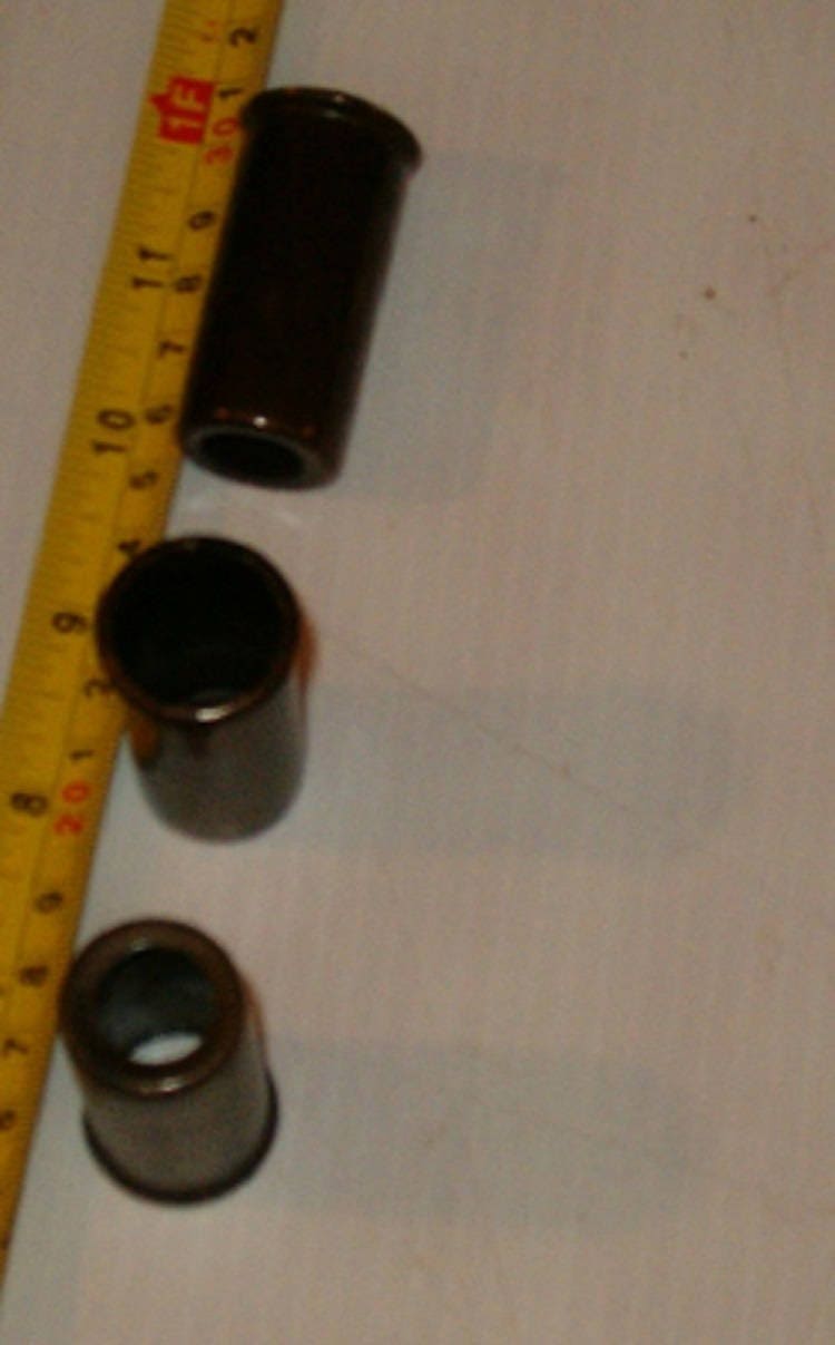 6 Tall Bronze Colored Lamp Spacers, Vintage Lamp Parts - Etsy