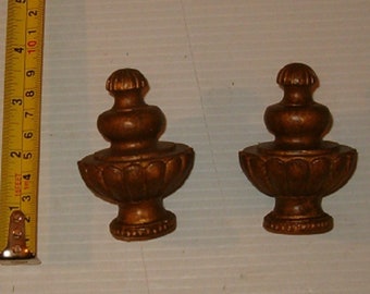 Gold Lamp Finials - Etsy