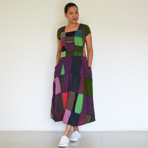 Patchwork Dress - Etsy