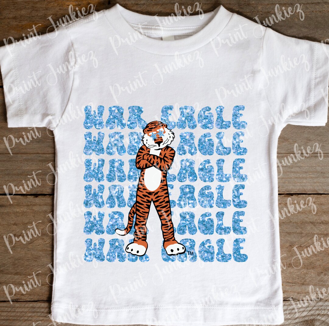 WAR EAGLE Glitter Stacked - Etsy