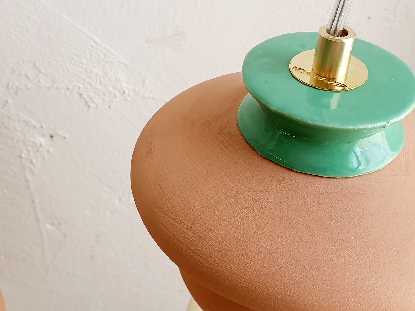 Ceiling Lamp Pendant Terracotta Lamp Hanging Light Fixture - Etsy