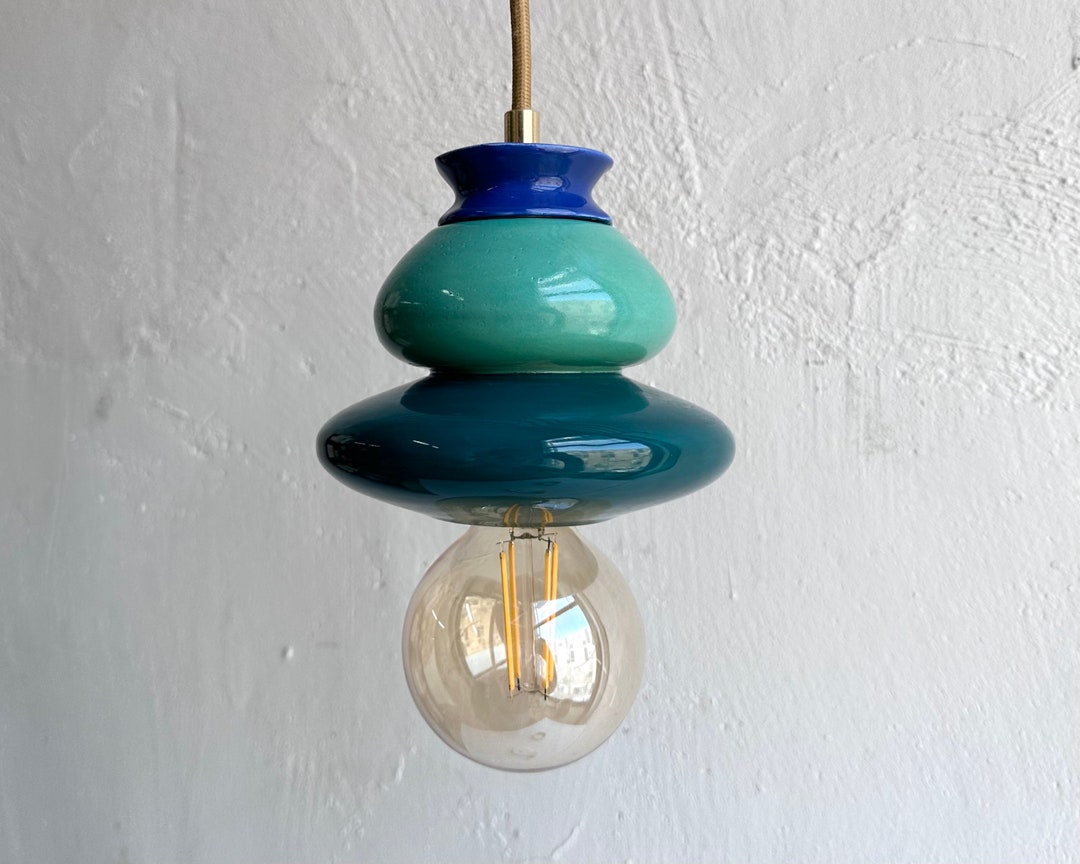 Pendant Lamp Shade Ceramic Lamp Funky Pendant Lamp - Etsy