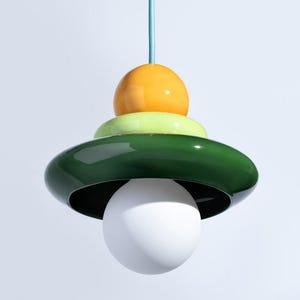 Maximalist Ceiling Light Pendant Ceramic Lamp Handmade Hanging ...