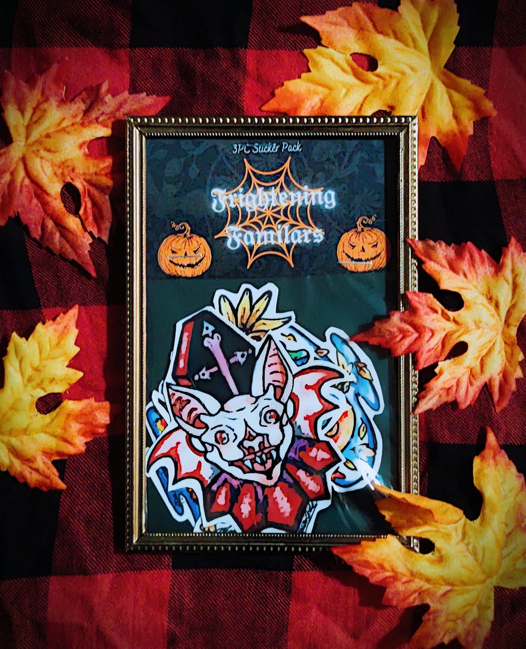 Frightening Familiars 3PC Sticker Pack - Etsy