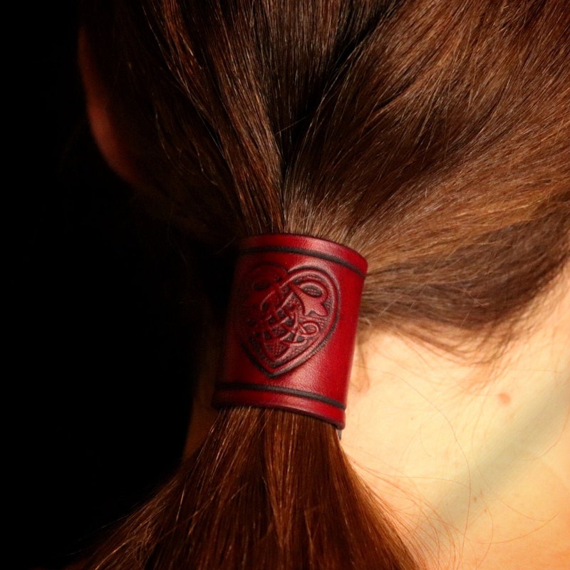 Leather Hair Wrap - Etsy