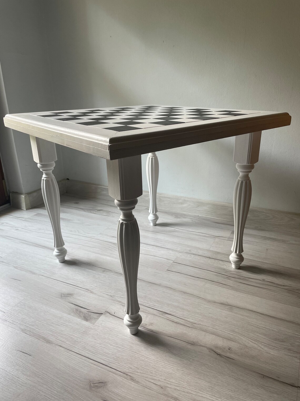 Chess Table Schachtisch Vintage Chess Board Schachbrett Wooden - Etsy