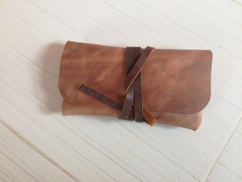 Leather Tobacco Pouch Leather Cigarette Case Rolling Tobacco | Etsy