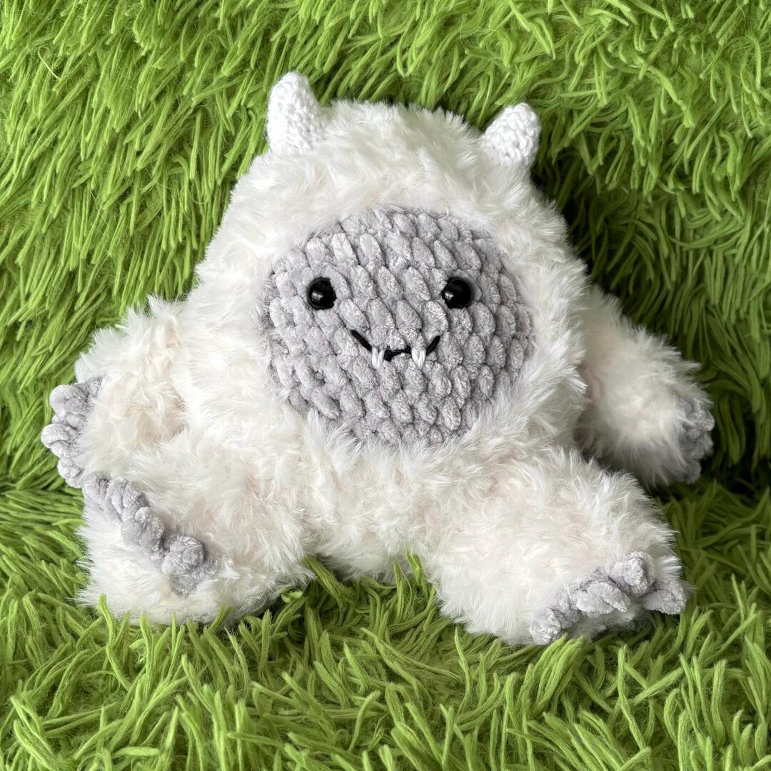Yeti Amigurumi | Crochet Yeti | Yeti Plushie | Crochet Yeti Plushie ...