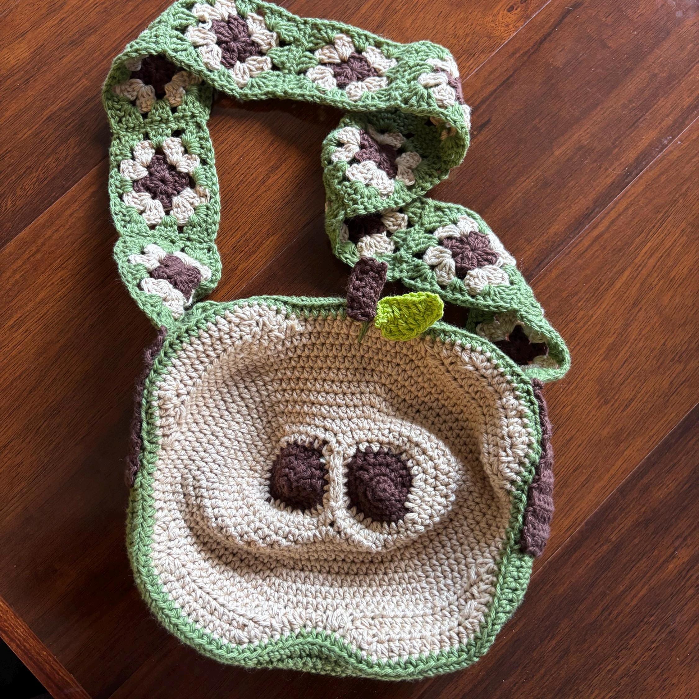 Apple Bag Crochet Pattern | Crochet Apple Bag | PDF Pattern | Crochet ...