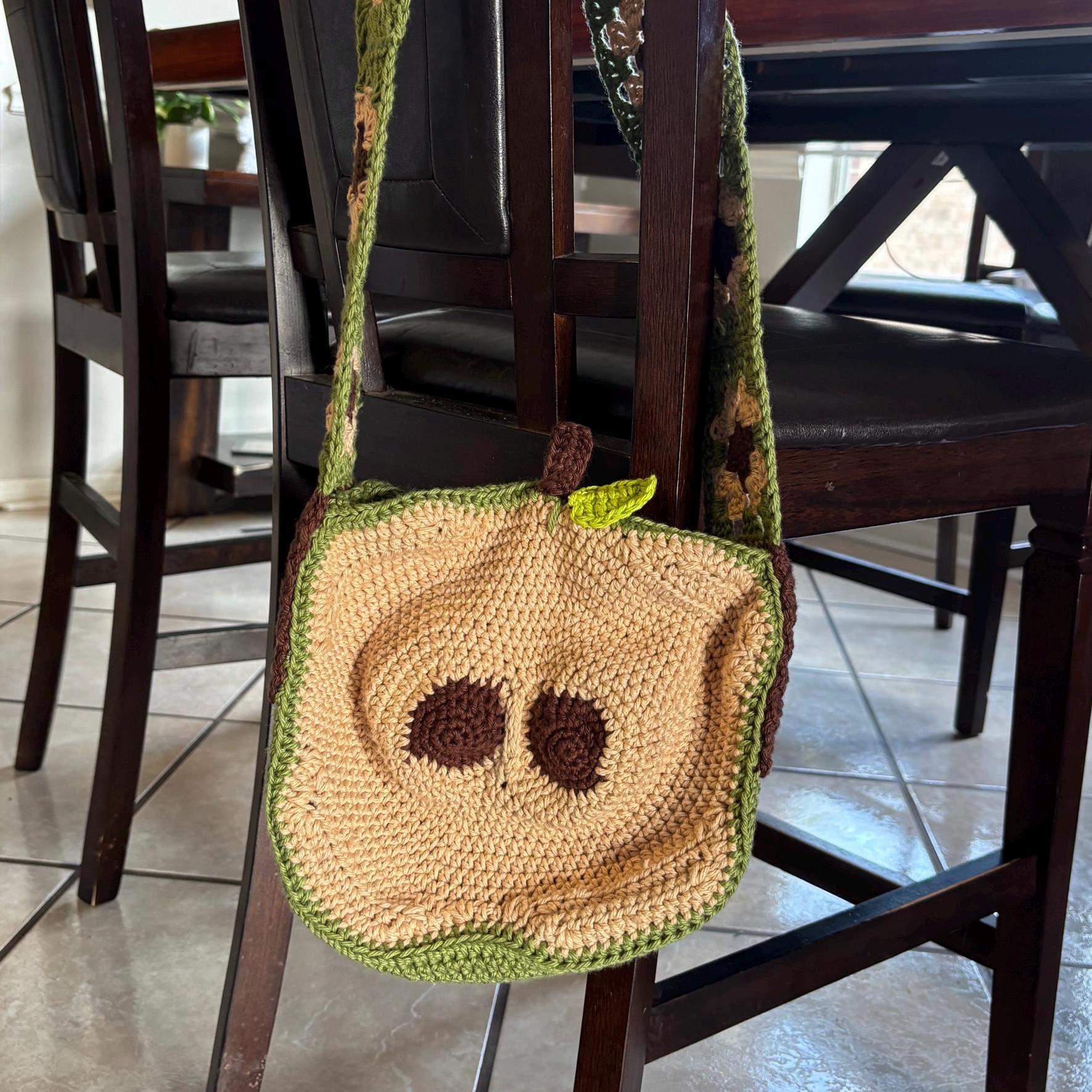 Apple Bag Crochet Pattern | Crochet Apple Bag | PDF Pattern | Crochet ...