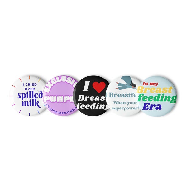 Breastfeeding Pin - Etsy
