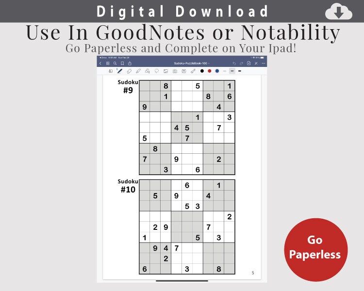 Ultimate Sudoku Puzzles 101 Extreme Puzzles Printable Games - Etsy