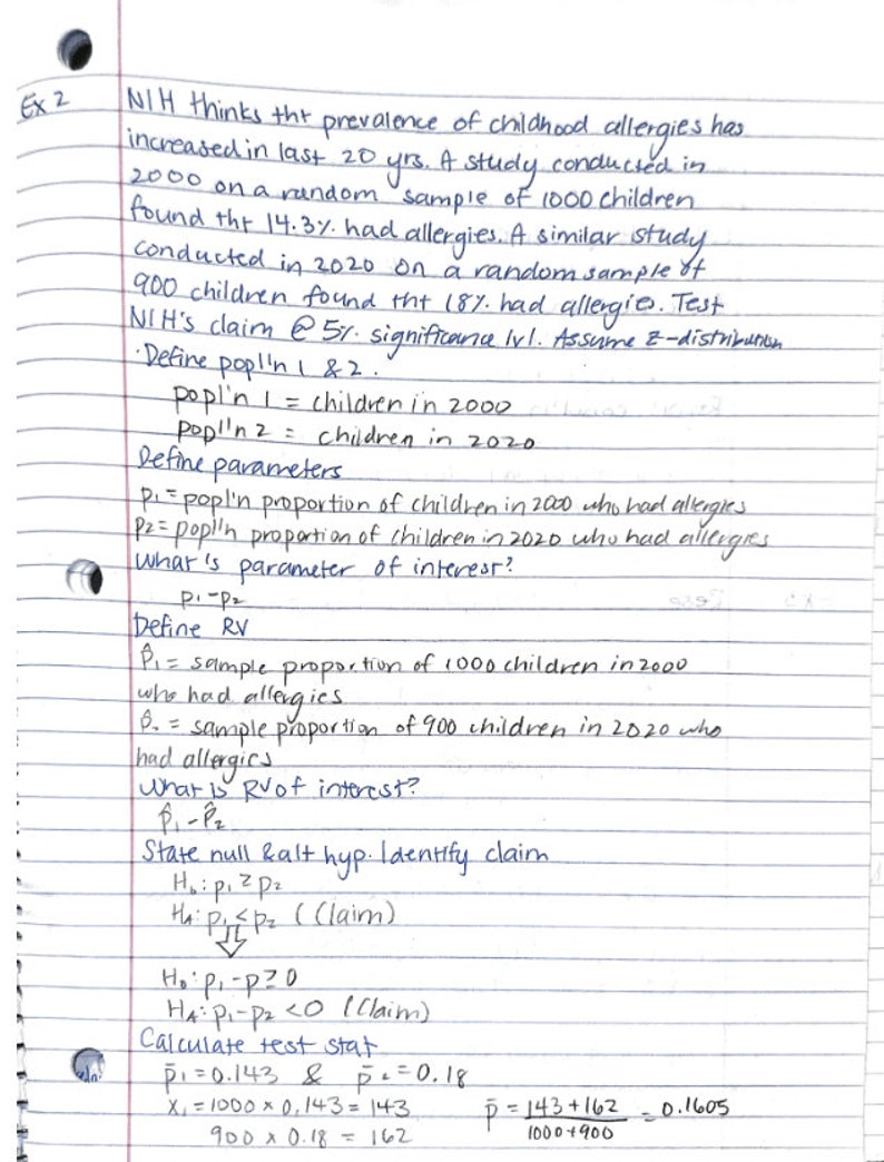 AP Statistics/college Intro to Statistics Notes, Study Guide and ...