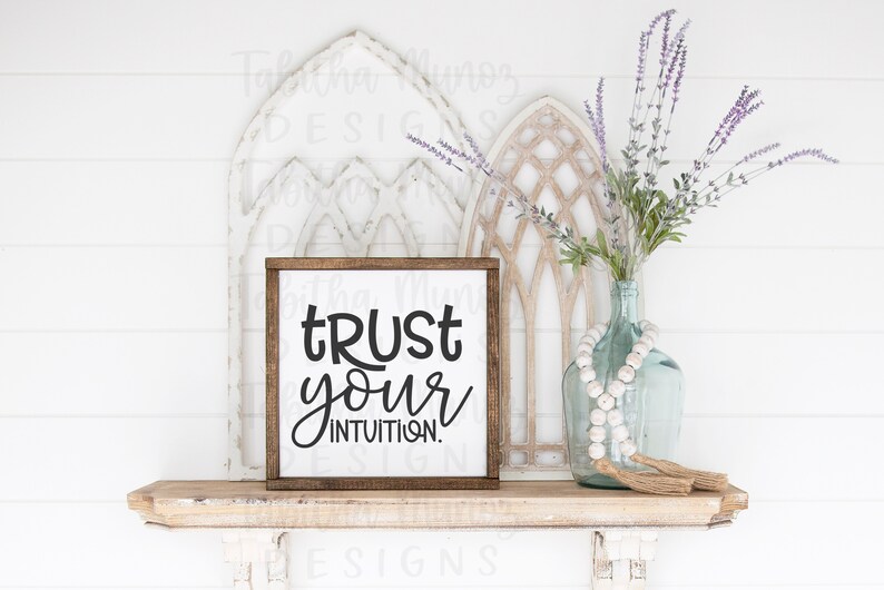 Trust Your Intuition SVG Cut File/ Printable - Etsy