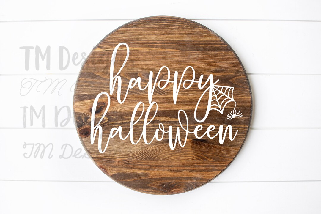 Happy Halloween Printable / SVG Cut File - Etsy