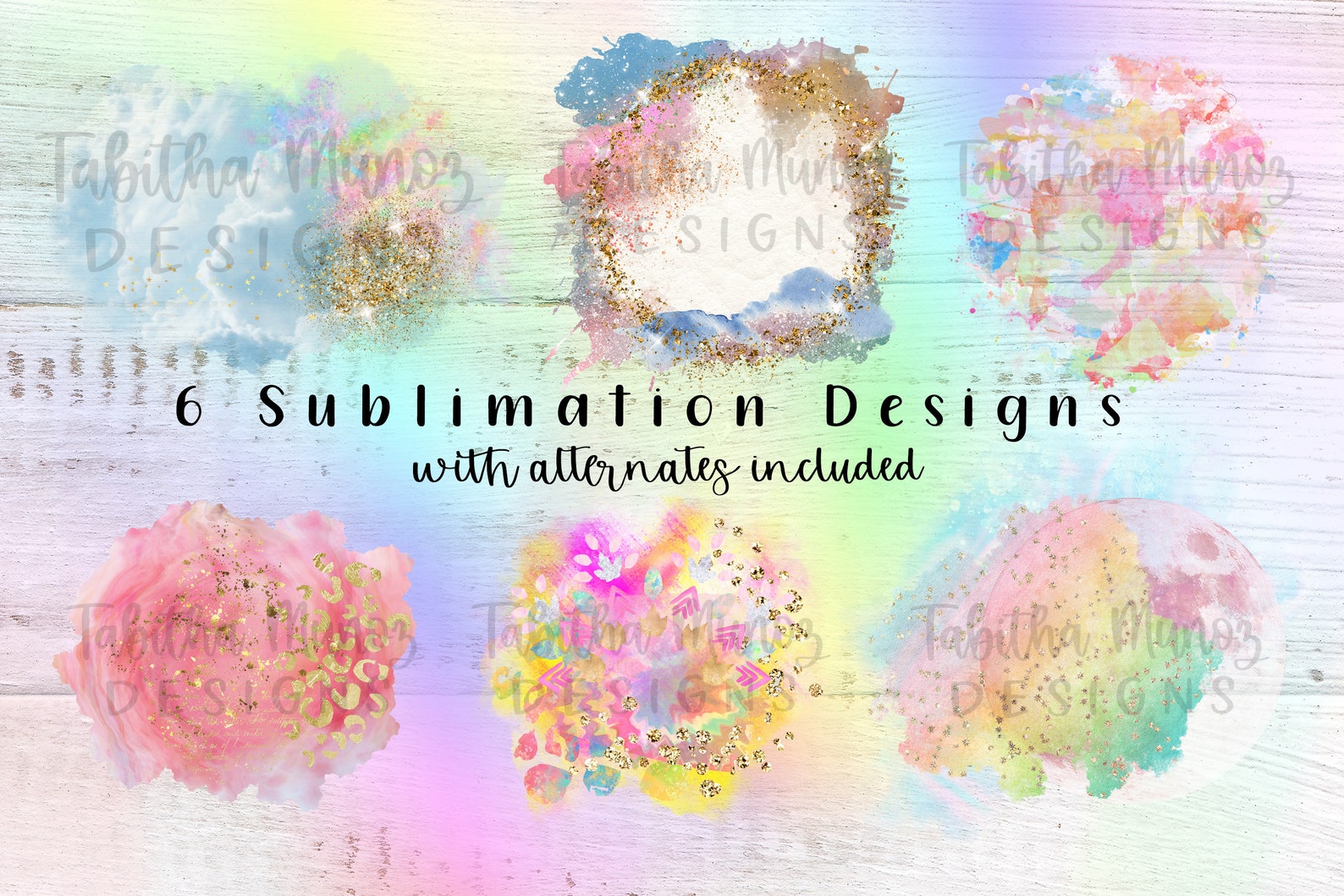 Sublimation Background Bundle - Etsy
