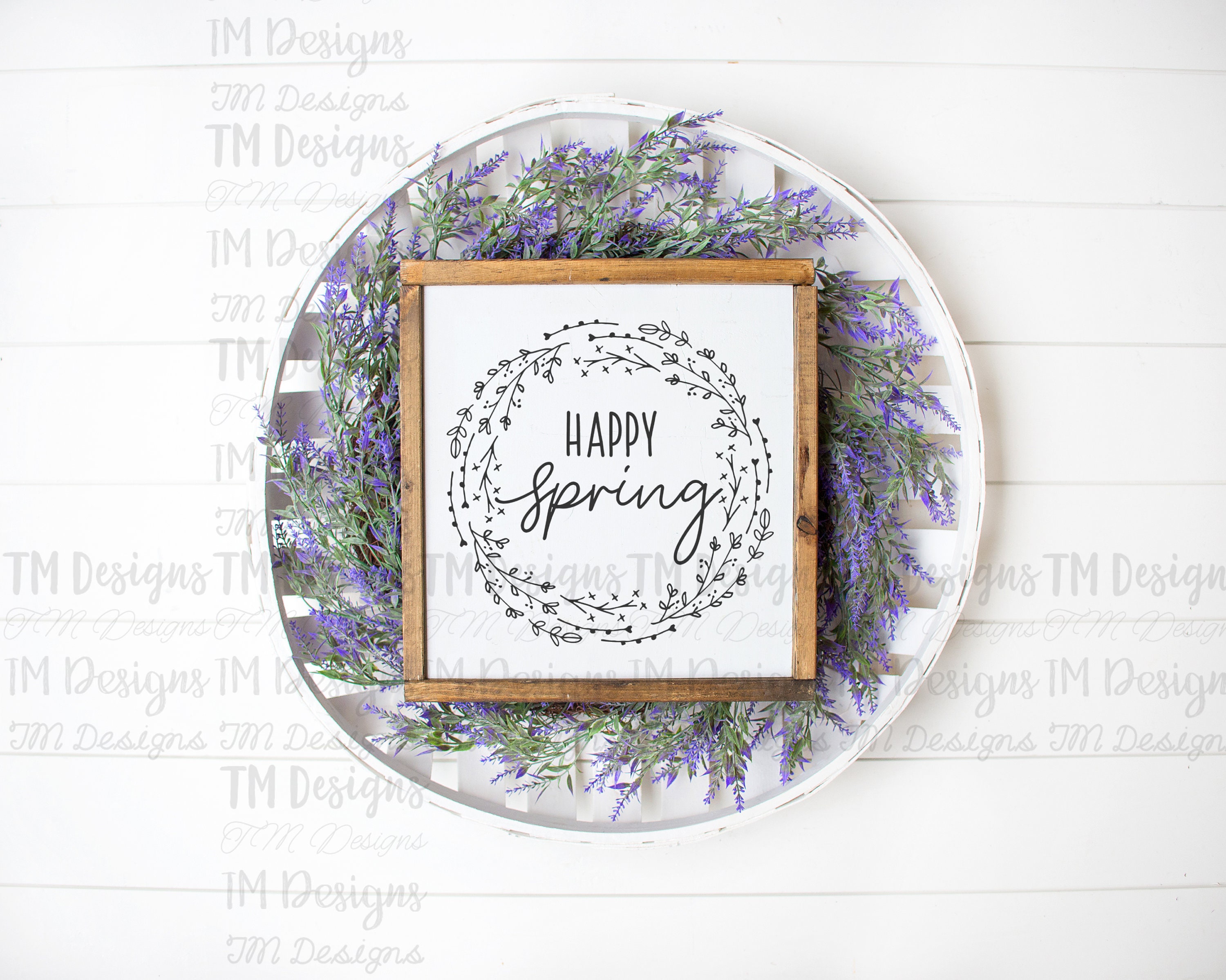 Happy Spring Printable/cut File - Etsy