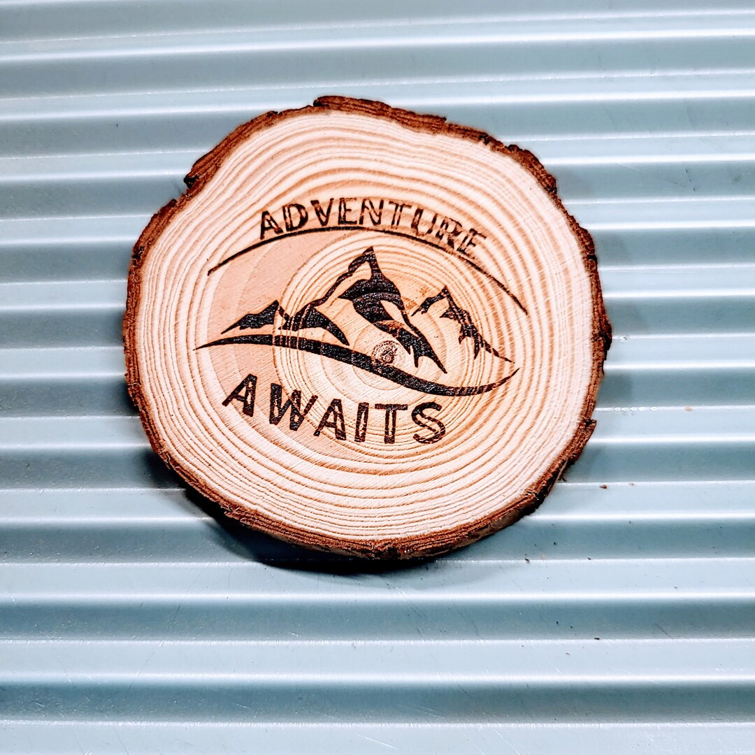 Rustic Log Coaster Adventure Awaits - Etsy