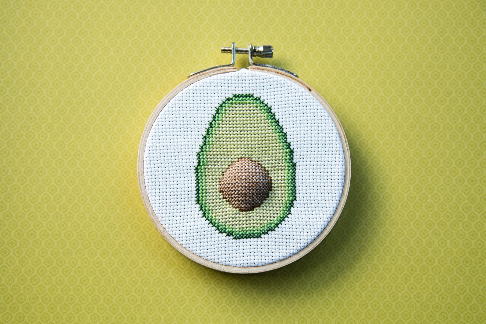 Avocado Cross Stitch Pattern PDF, Stuffed Cross Stitch Avocado ...
