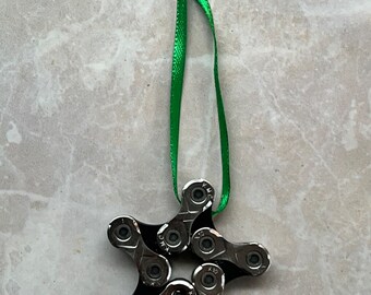 Bicycle Chain Christmas Ornaments - Etsy