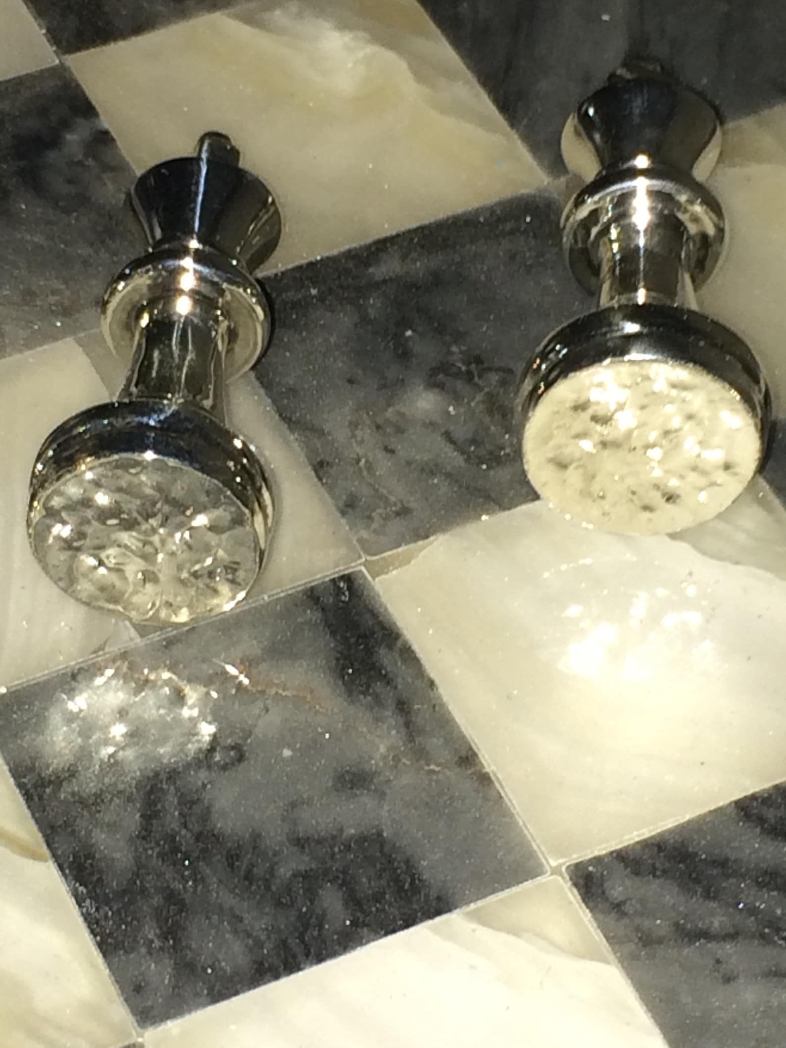 Solid Silver Chess Set - Etsy