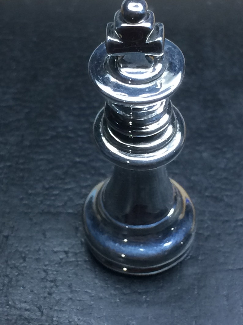 Solid Silver Chess Set - Etsy