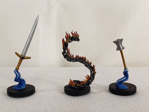 Spiritual Weapons 3D Printed Miniatures - Etsy