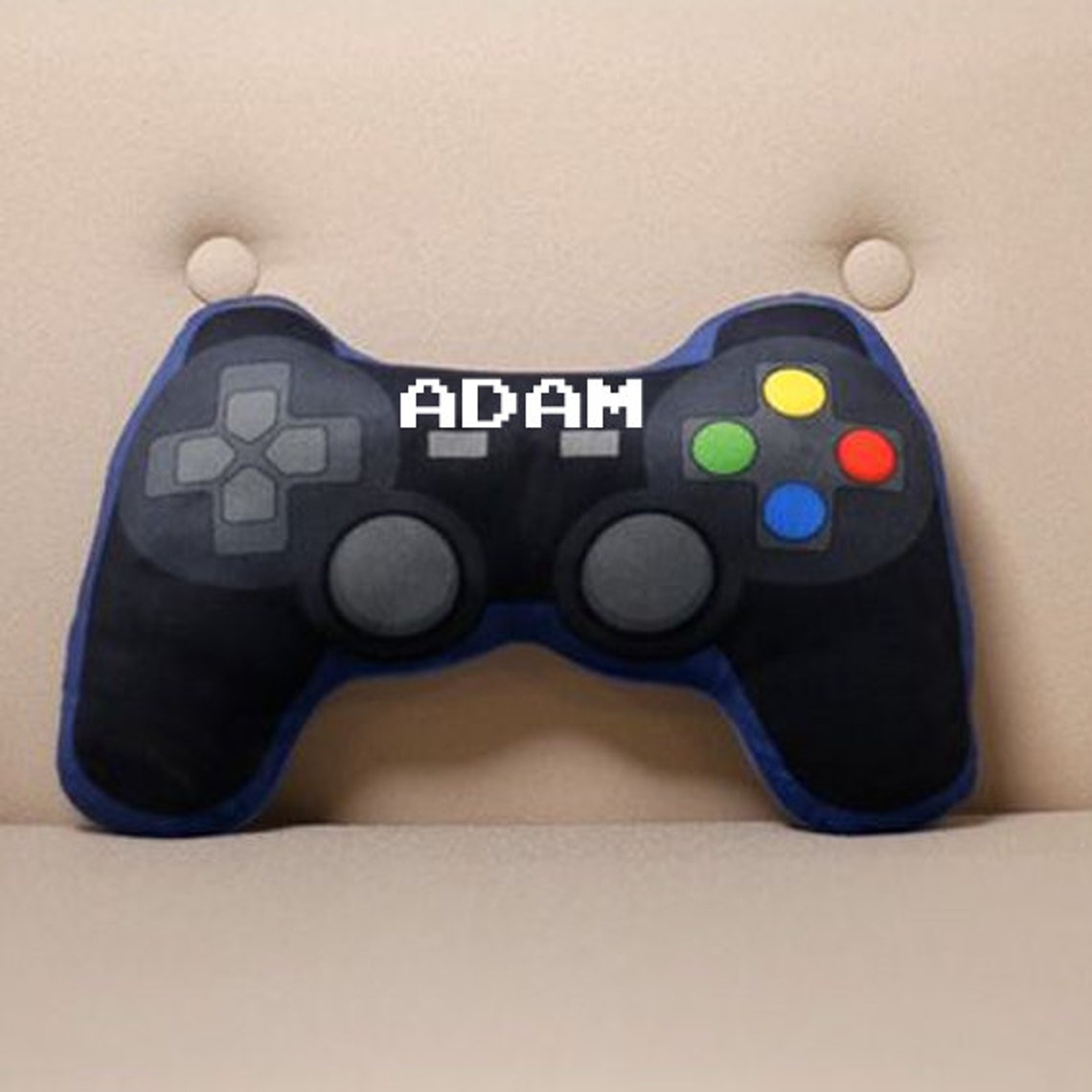PERSONALISED Gamer Cushion Kids 3D Game Controller Novelty - Etsy UK
