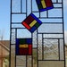 Tumbling Blocks Stained Glass Panel - Etsy