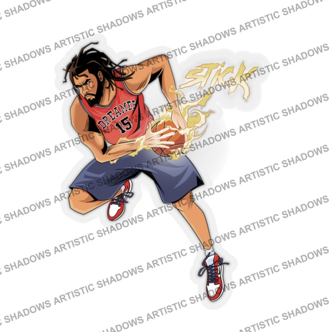 J. Cole Sticker, Dreamville Sticker, D Day Sticker, J. Cole Basketball ...