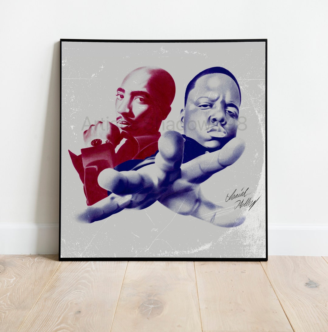 2pac and Notorios BIG Vintage Poster-wall Decor 90s Poster - Etsy