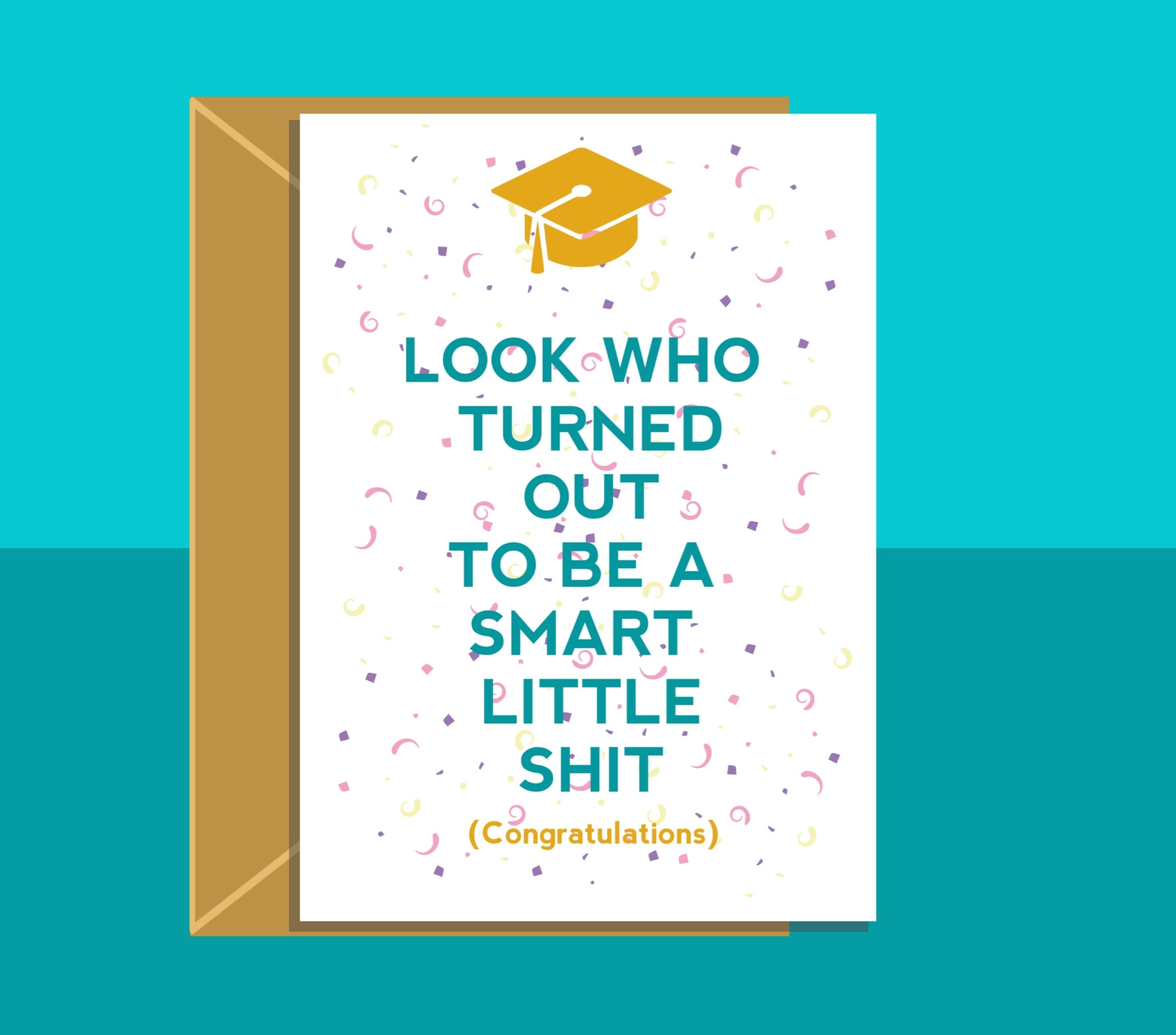 Funny Graduation Card - Etsy