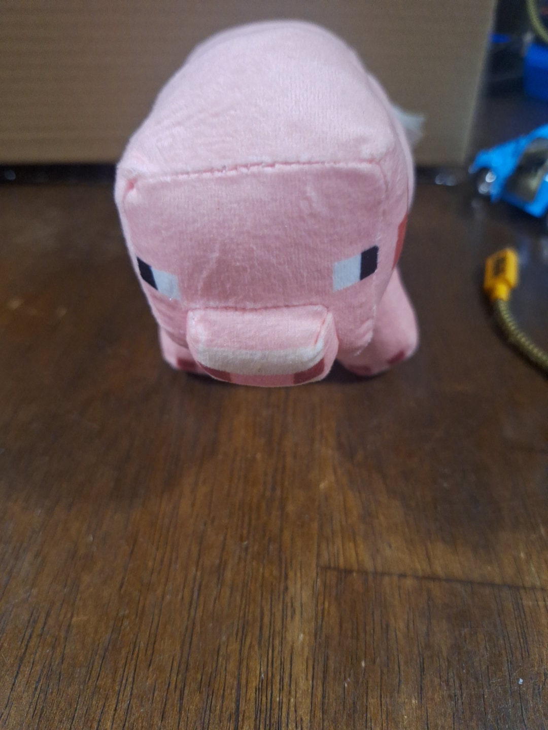 7 Minecraft Pig Pink Plush Stuffed Animal Doll Mojang Pre-woned - Etsy