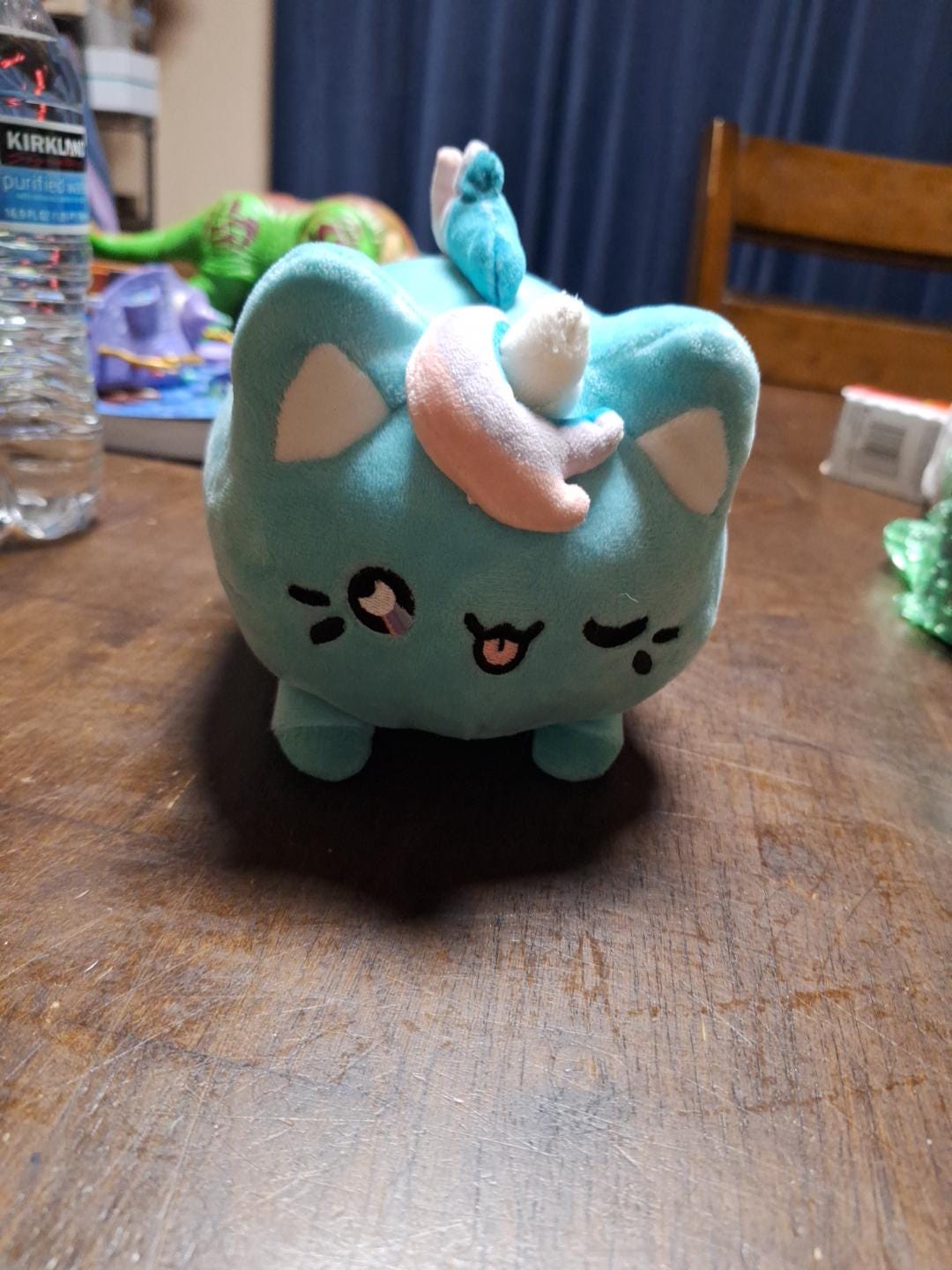 Aurora Moon Blossom Meowchi Unicorn Plush Tasty Peach Studios Blue ...