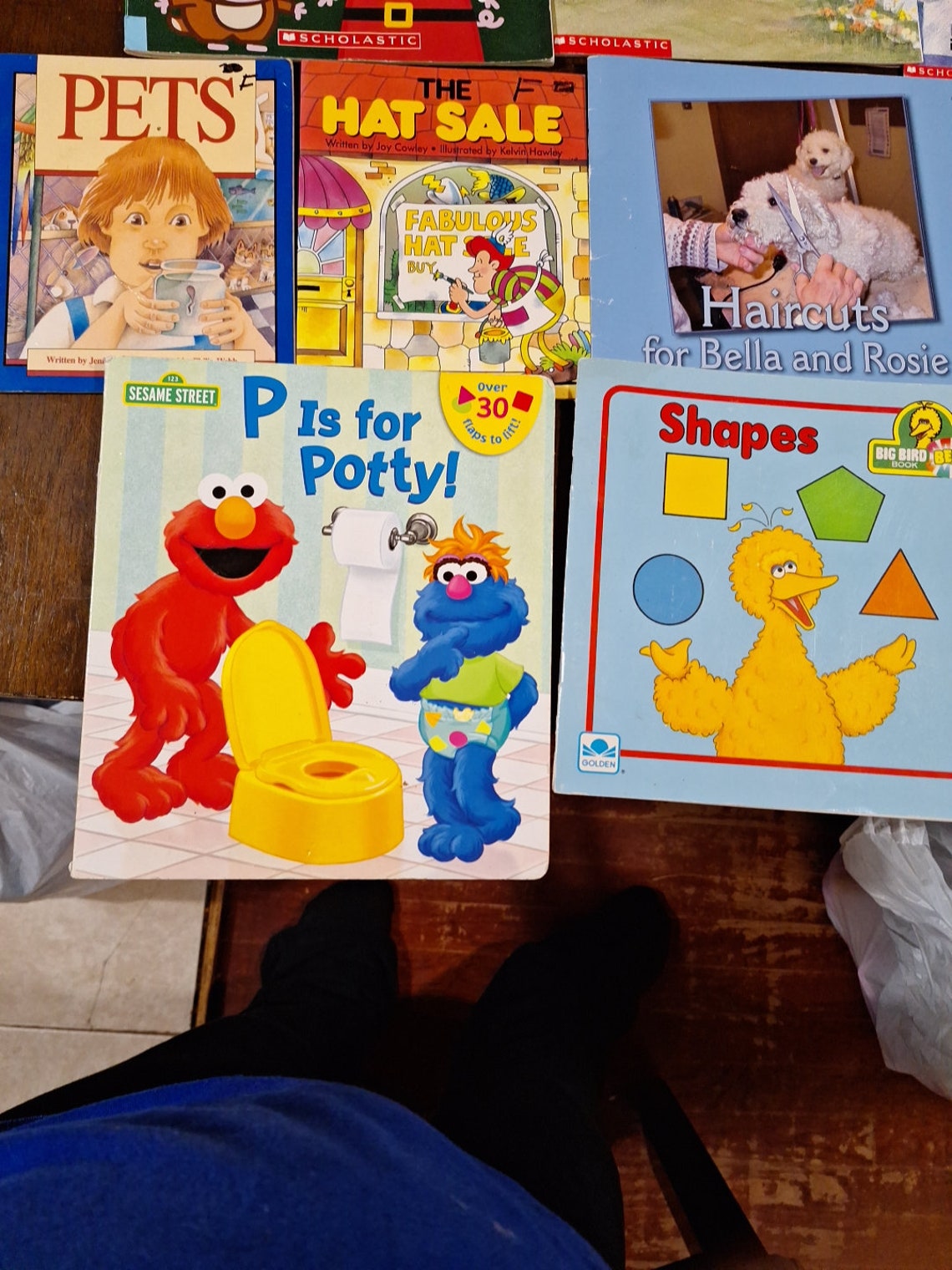 8 Different Title Books Pepa Pig, Sesame Street - Etsy