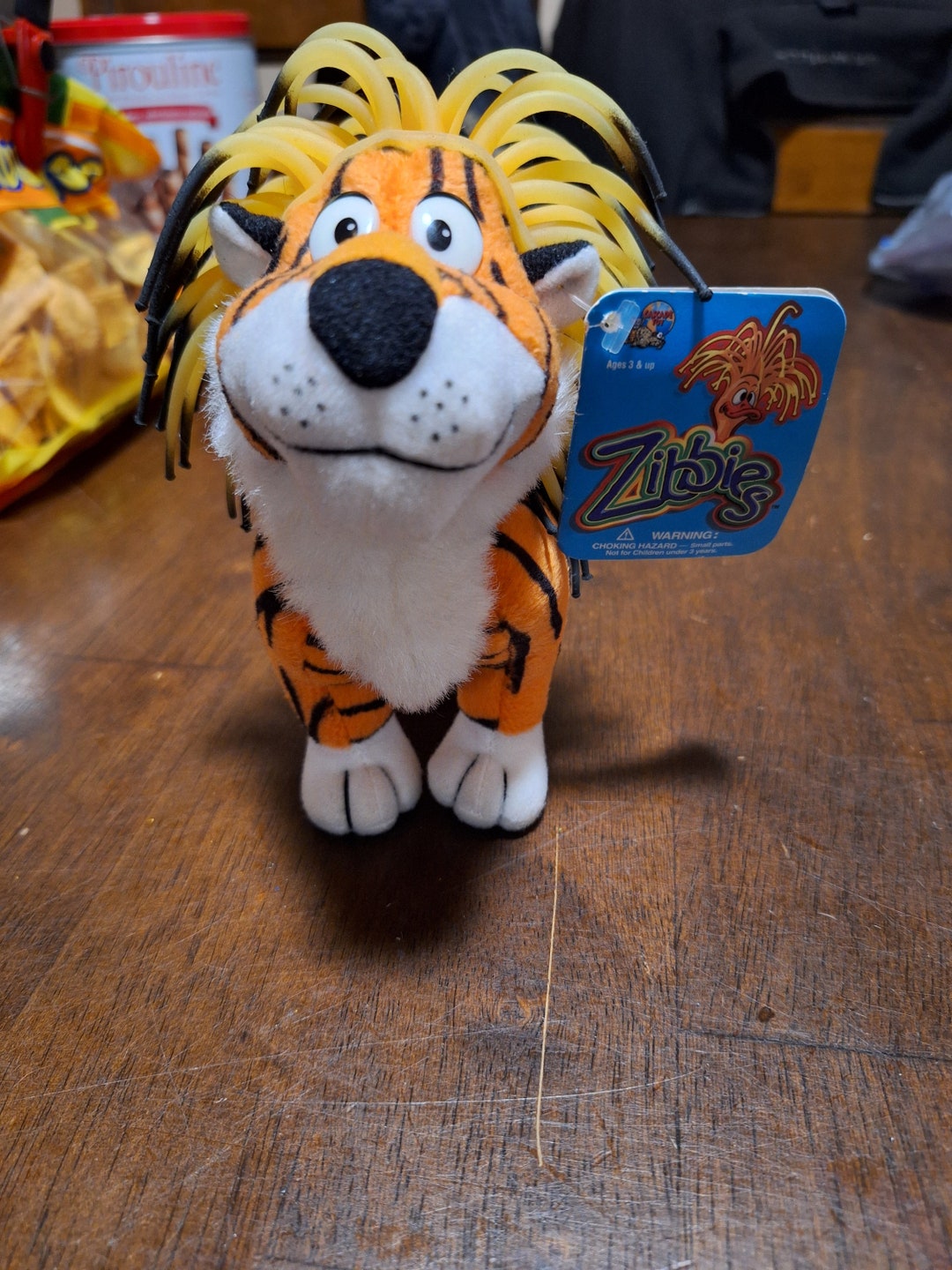 Zibbies Tiger Antonio Plush Stuffed Animal 2006 - Etsy