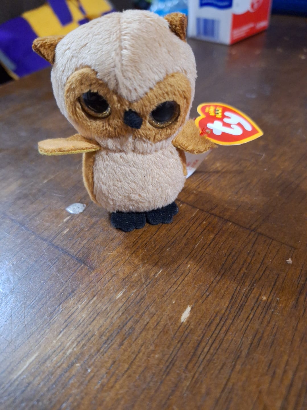 Sammy the Great Horned Owl Ty Teenie Beanie Toy Stuffed Animal - Etsy